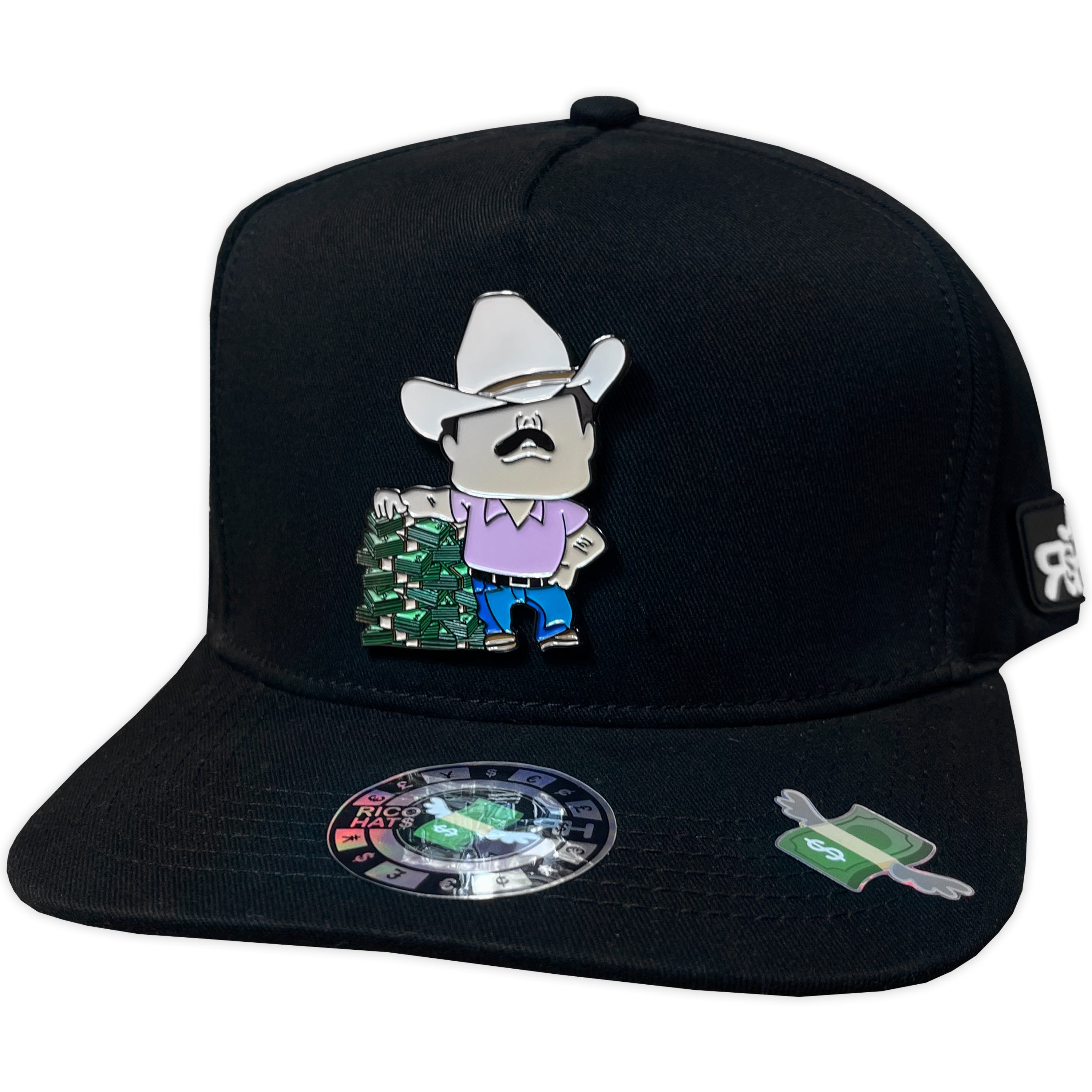 RICO HATS MAYO CURVA BLACK – 1Iron Trendy