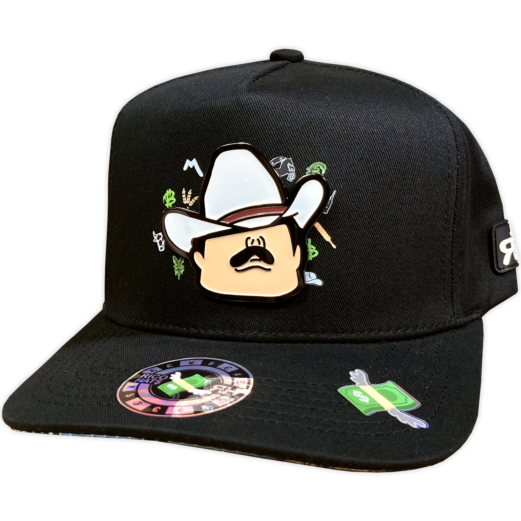 RICO HATS MZ CURVA BLACK – 1Iron Trendy