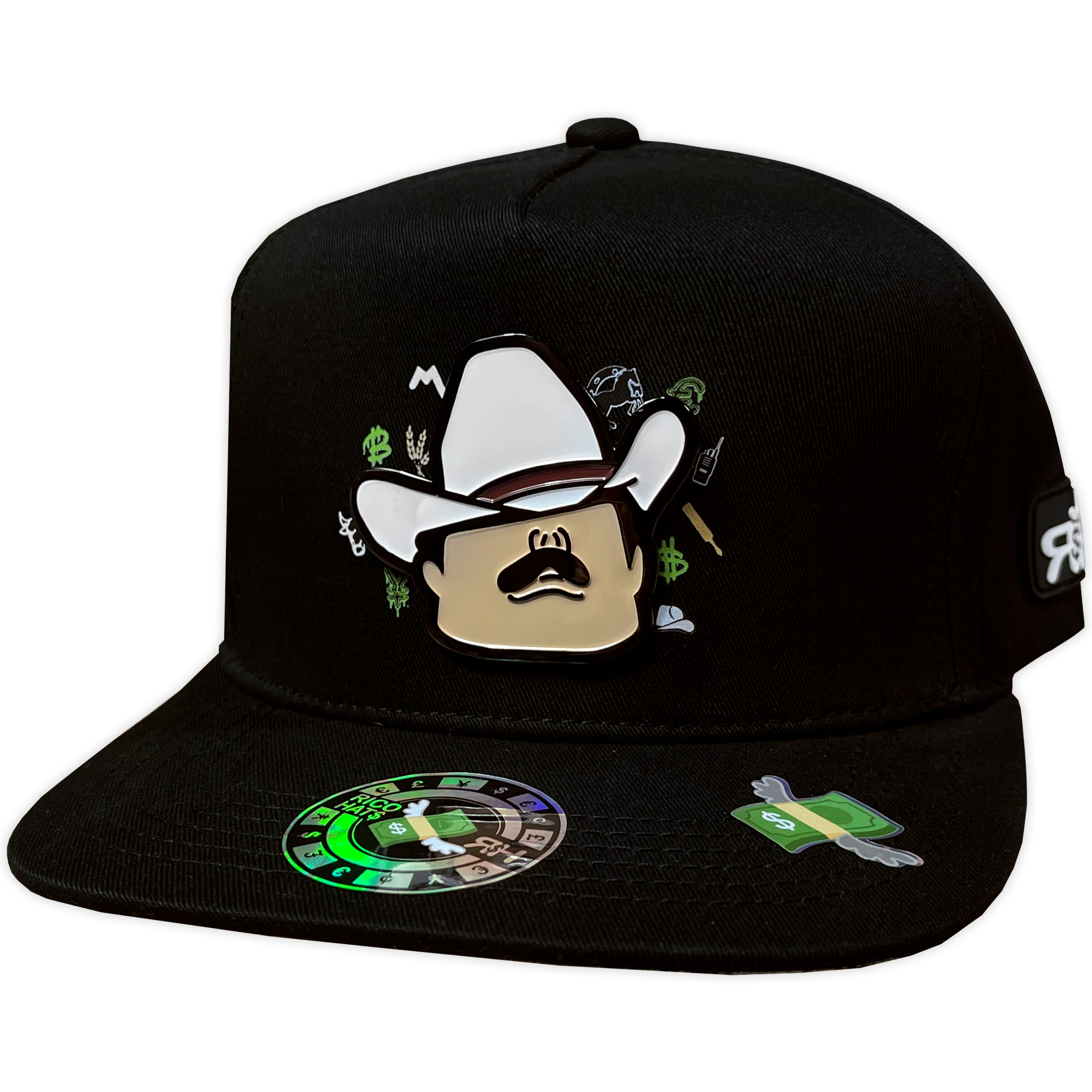 RICO HATS MZ PLANA BLACK – 1Iron Trendy