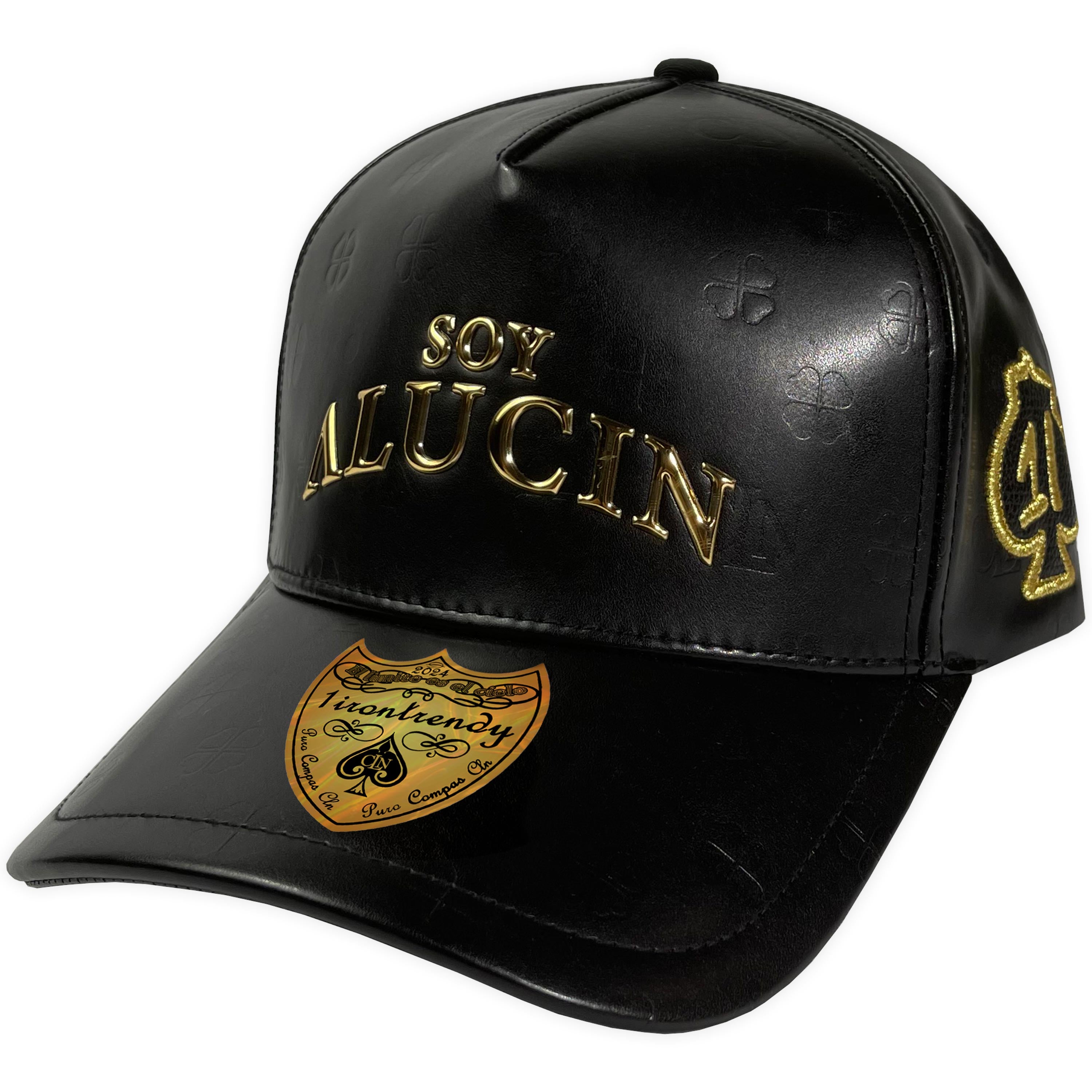 PRE- Order Soy Alucin Black Vinipiel – 1Iron Trendy