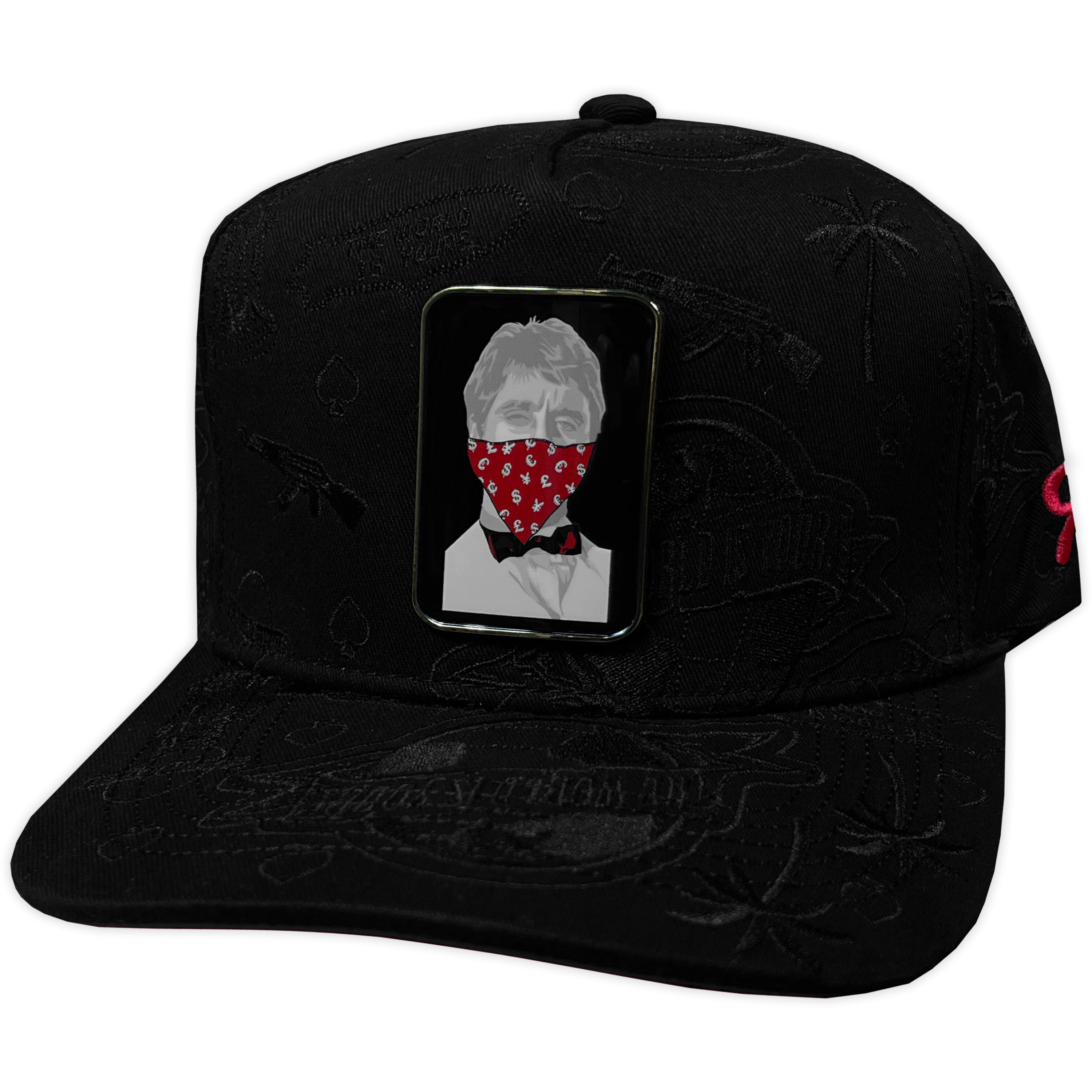 RICO HATS SCARFACE CURVA BLACK – 1Iron Trendy