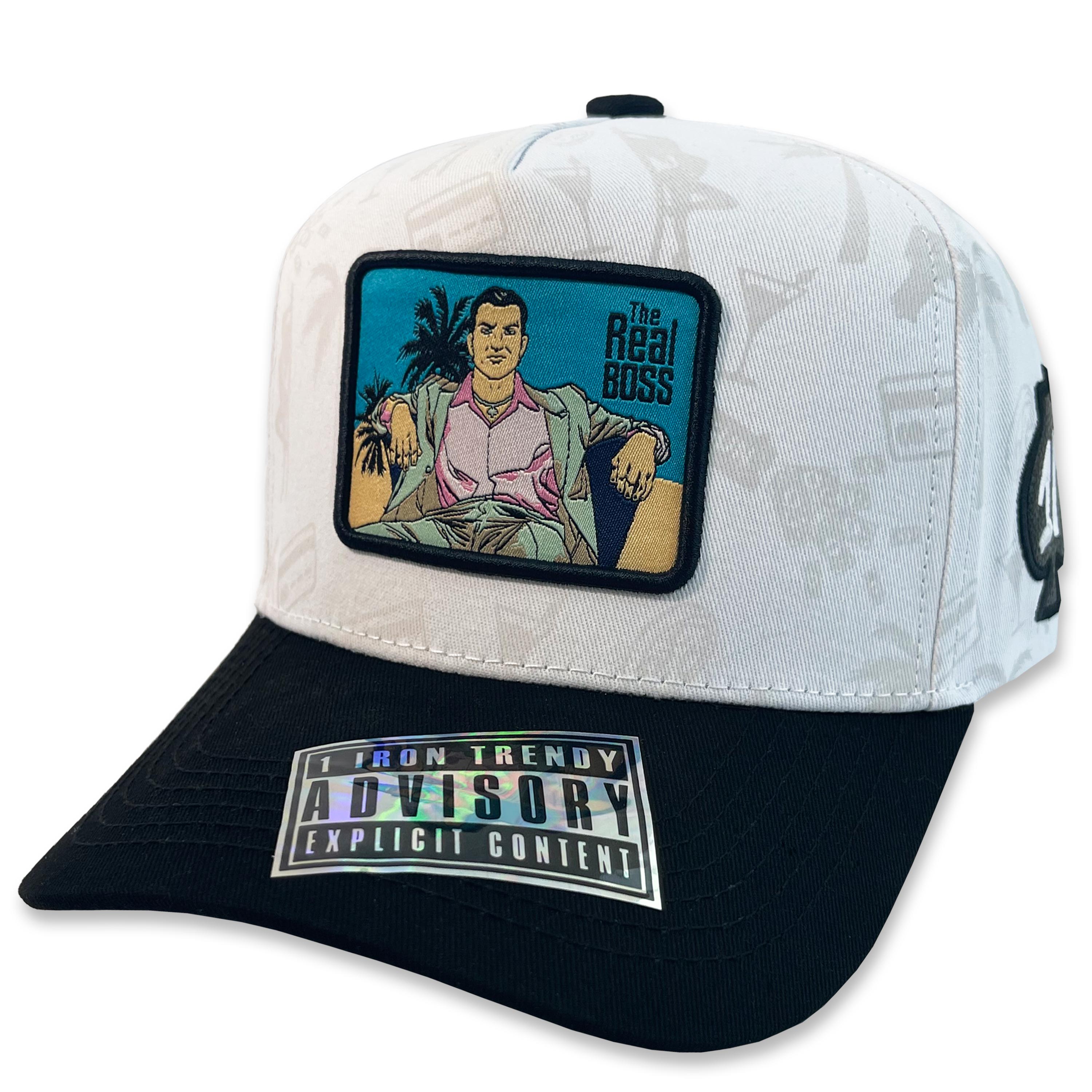 THE REAL BOSS WHITE (UV) – 1Iron Trendy